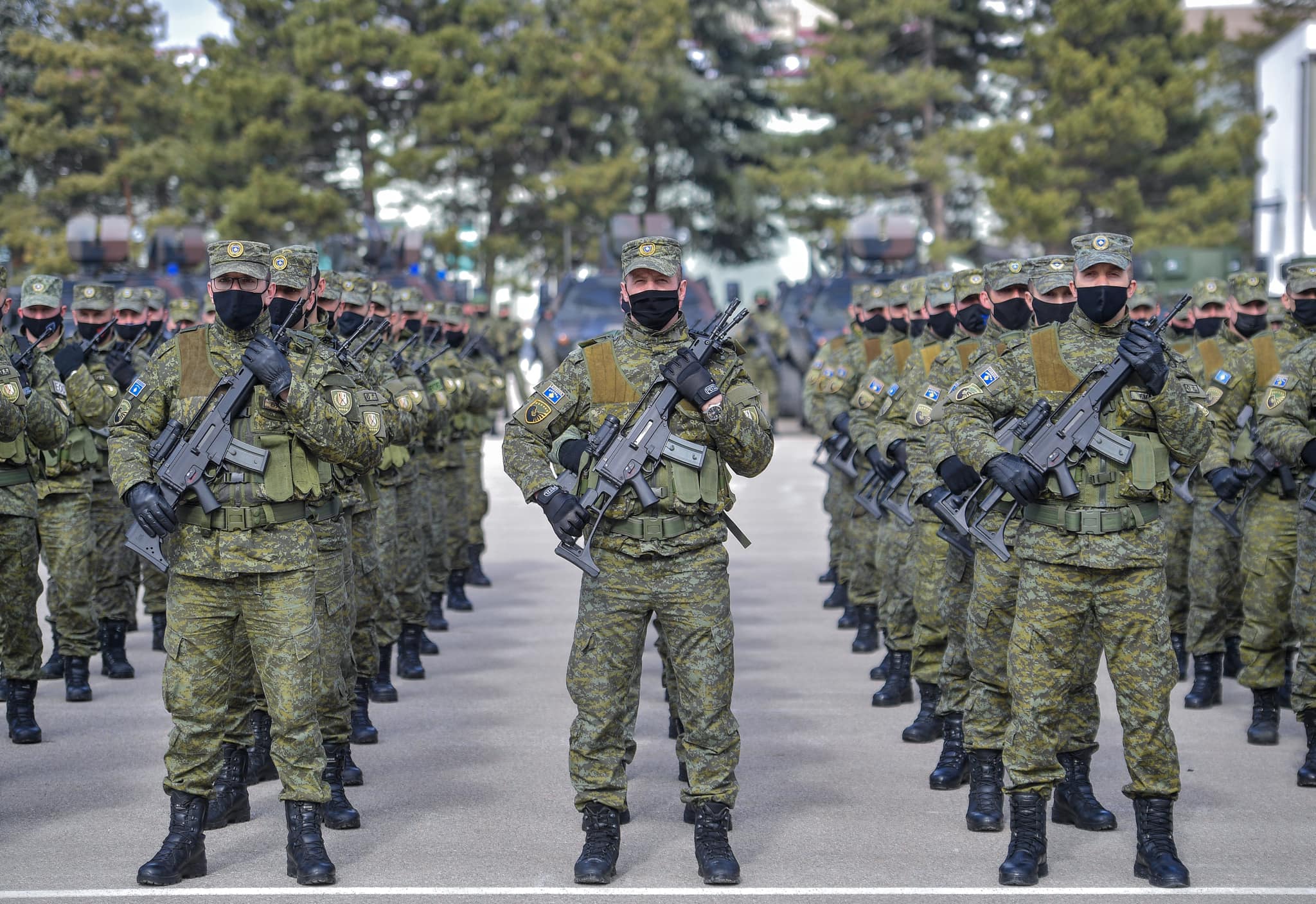 Kosovo Security Force in its first peacekeeping mission alongside US ...