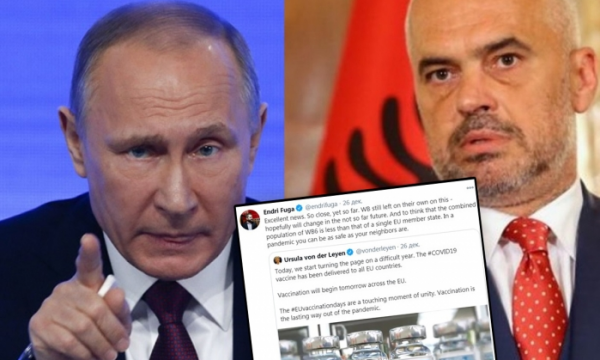 Në fillim e quajti ''MEME'' ofertën e Ambasadës Ruse për vaksinën, si ... Në fillim e quajti ''MEME'' ofertën e Ambasadës Ruse për vaksinën, si ...