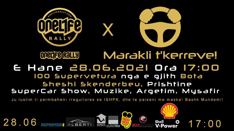 One Life Rally x Marakli t'kerreve!, shansi i jetës - Gazeta Express