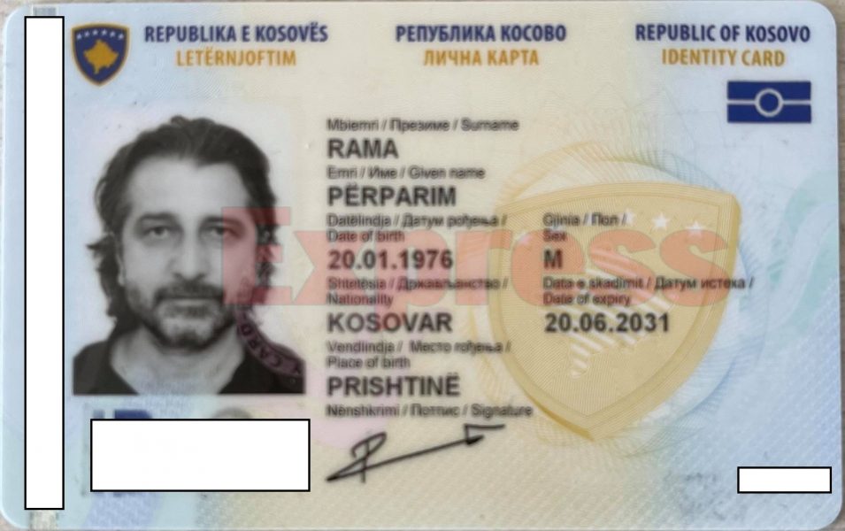 Përparim Rama flet për Express: Kam aplikuar me letërnjoftim të Kosovës ...
