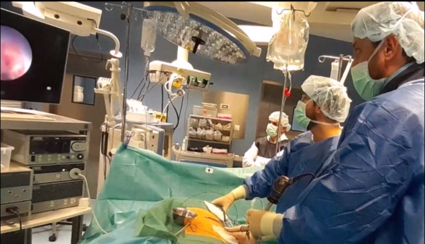 Pamje nga operacionet për gurë te veshka në Spitalin Amerikan në ...