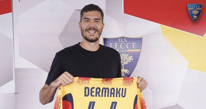 Kastriot Dermaku prezantohet zyrtarisht si lojtar i Lecces - Gazeta Express