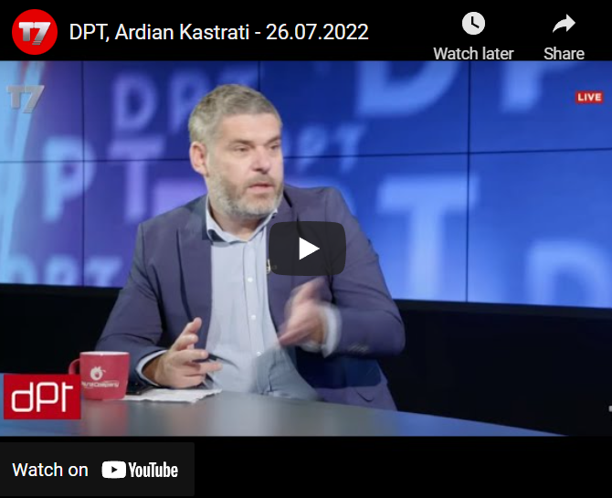 DPT, Ardian Kastrati - Gazeta Express