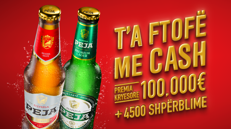 FITO 100.000€ ME BIRRA PEJA! BËHU PJESË E LOJËS MË TË MADHE TË CASH-IT - Gazeta Express