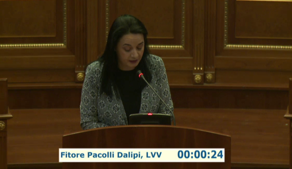 Fitore Pacolli e hup kontrollën, i kërkon Qeverisë e Kuvendit të marrin ...