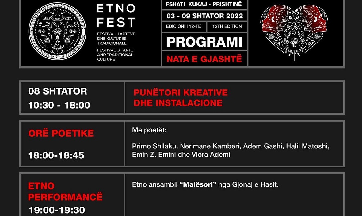 Etno Fest/ Programi për sot - Gazeta Express