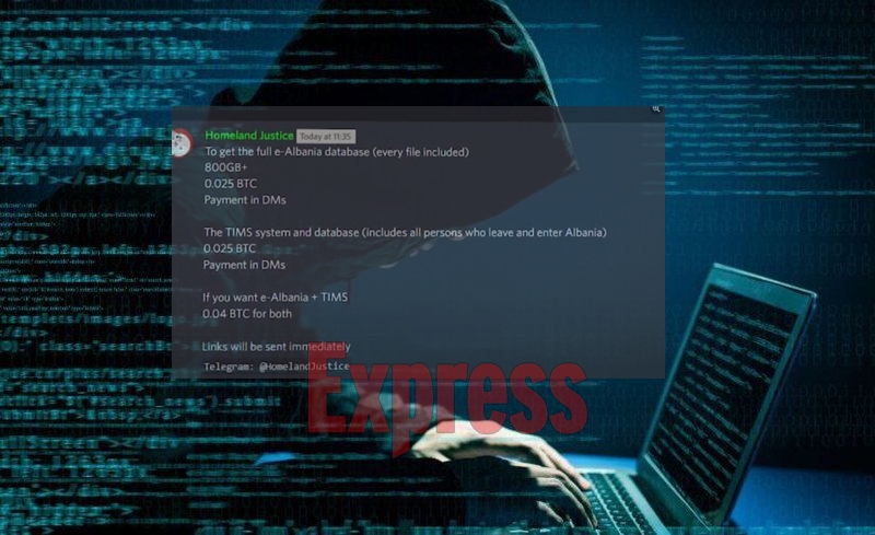 Hakerat nxjerrin në shitje sekretet e shtetit shqiptar - Gazeta Express