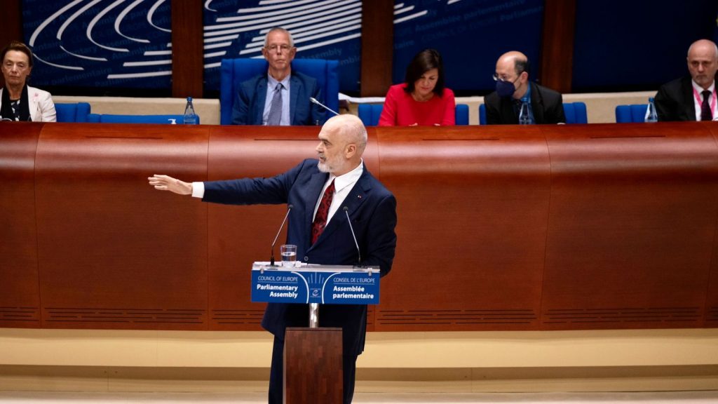 Përfaqësuesit e KiE-së i refuzuan ftesën për darkë, Rama: Fjalimi im u ...