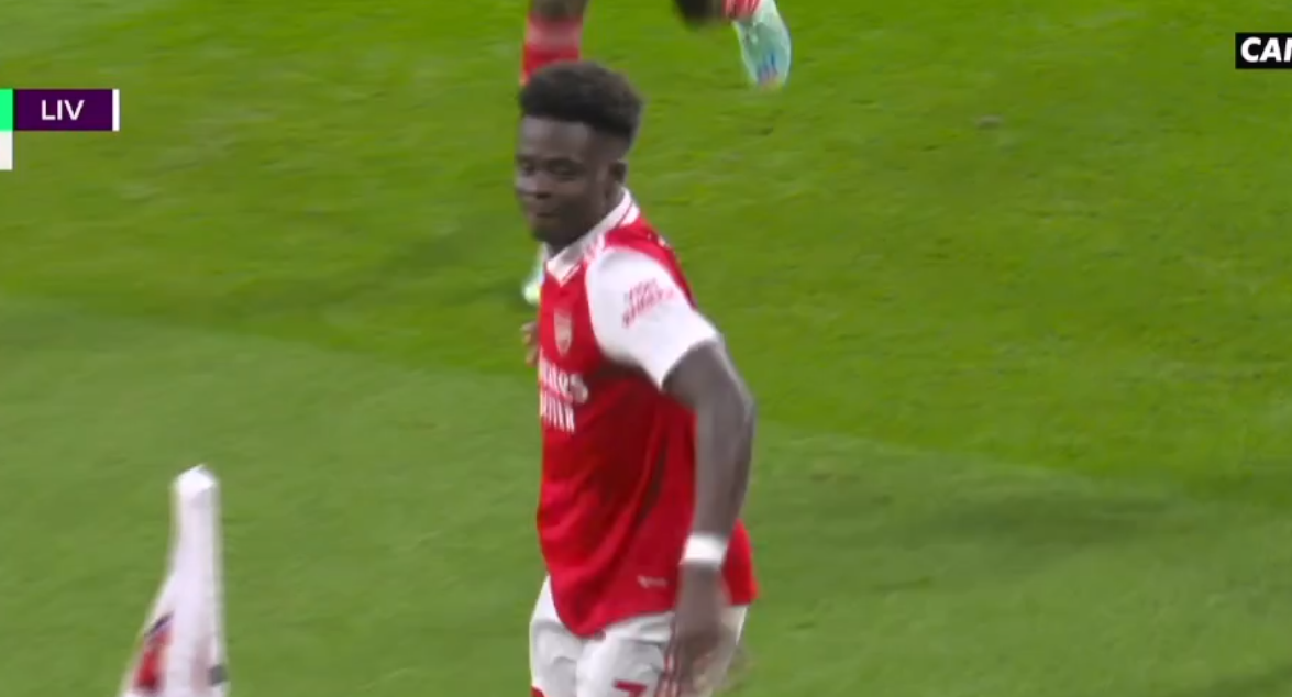 Shënon sërish Saka për epërsinë e Arsenalit ndaj Liverpoolit - Gazeta ...
