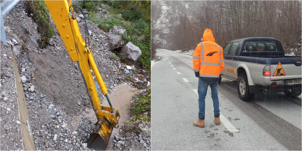 Reshje bore dhe shiu, ARRSH raporton situatën me rrugët e bllokuara - Gazeta Express