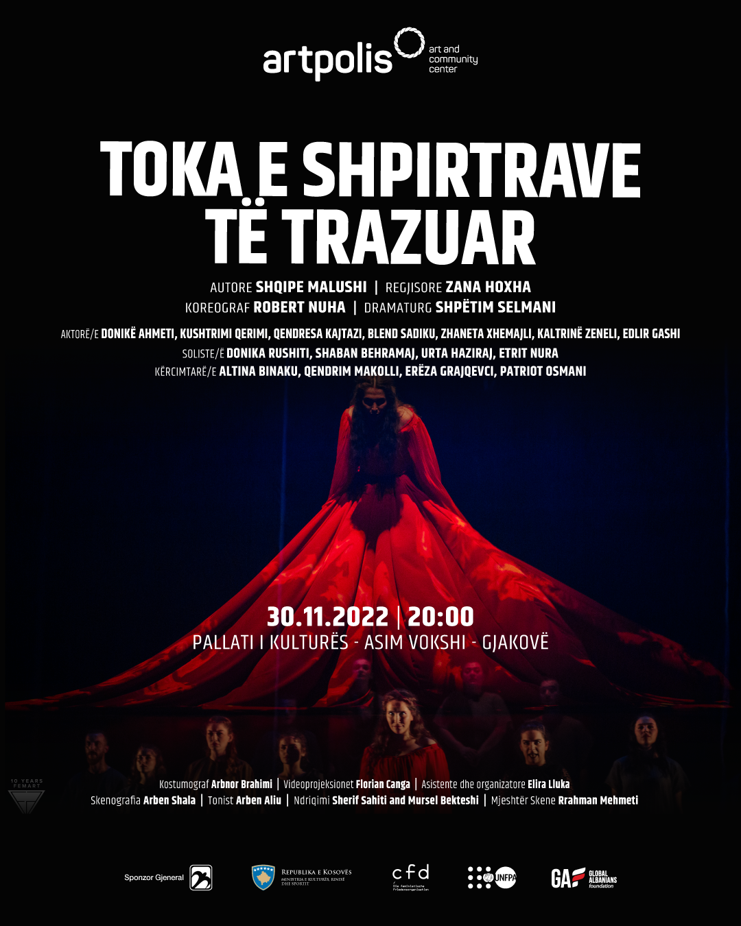 Shfaqja “Toka e Shpirtrave të Trazuar” më 30 nëntor në Gjakovë - Gazeta ...