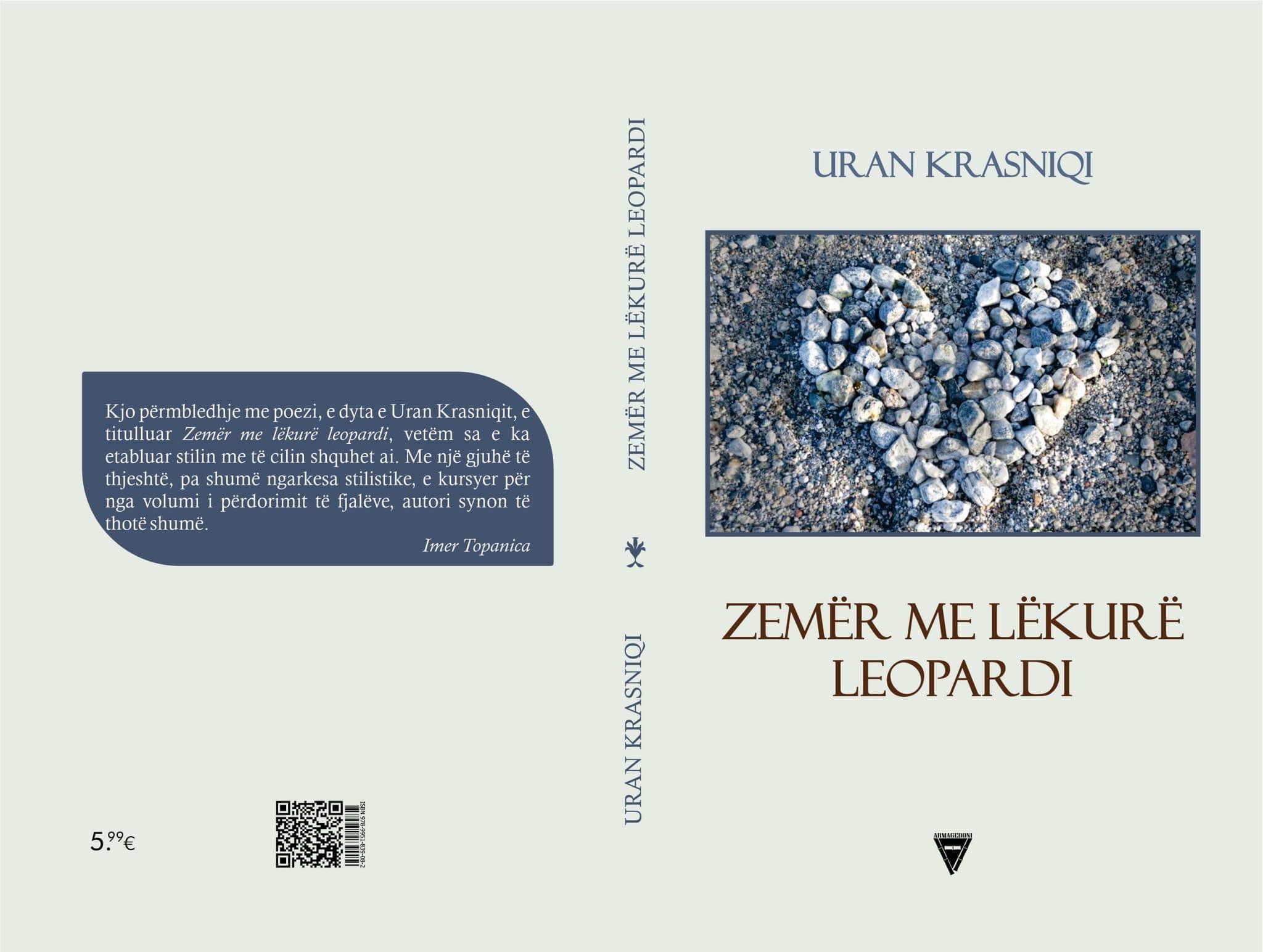 Zemër Me Lëkurë Leopardi Libri Më Ri Me Poezi Nga Uran Krasniqi