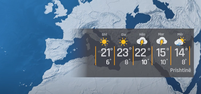 Fundjava me mot më të ngrohtë, rrebeshe shiu e bubullima nga java e ...