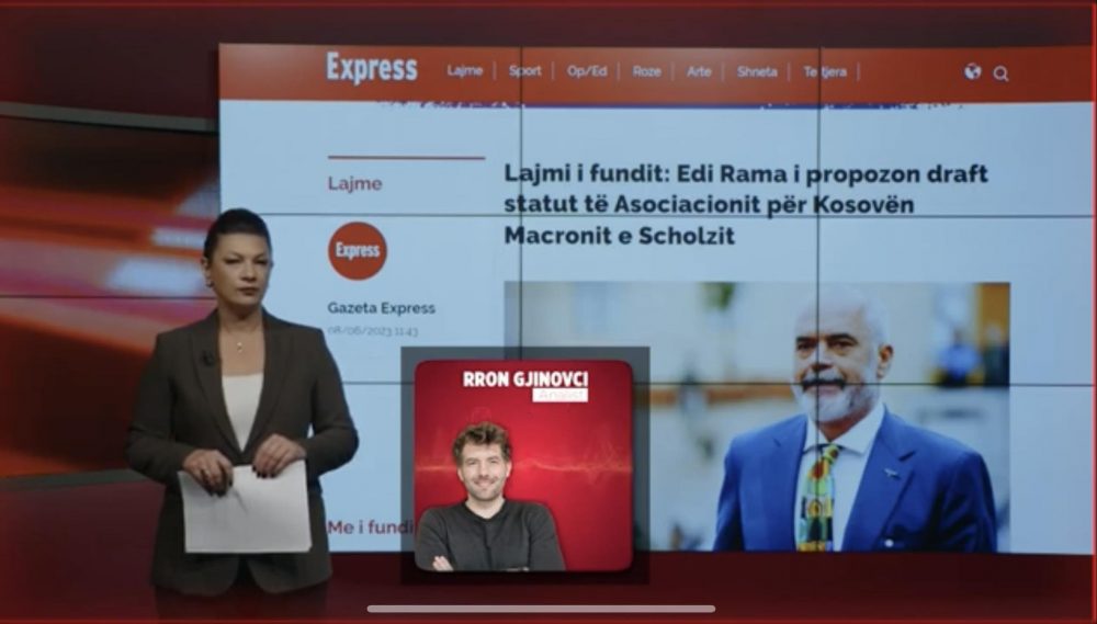 Rron Gjinovci godet Edi Ramen: Ky është skandal, Rama është aleat i ...