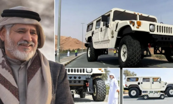 Sheiku vozit Hummerin më të madh në botë, vetura ka dhoma të gjumit dhe ...