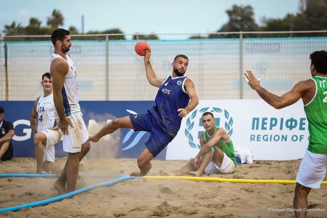 Kosova luan ndeshjen e parë në Lojërat Mesdhetare në rërë - Gazeta Express