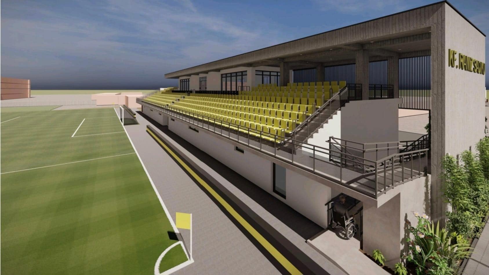 Granit Rugova i prezanton ndryshimet në stadiumin e “Ramiz Sadikut” pas ...