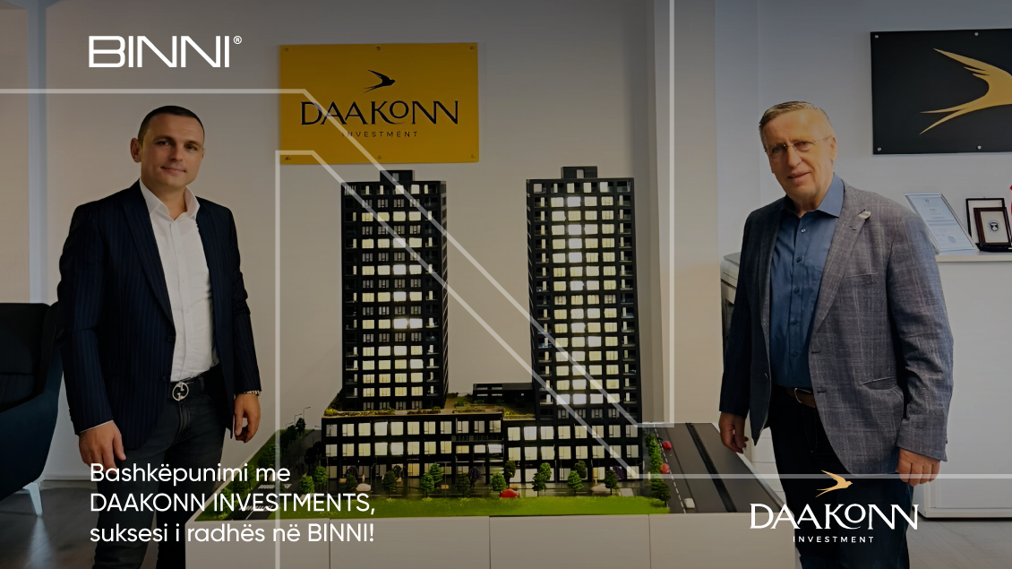 Kompania prestigjioze BINNI, nënshkruan bashkëpunimin e radhës me ...