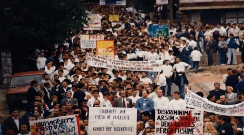 26 vjet nga protestat studentore, revolucioni i ndryshimit - Gazeta Express