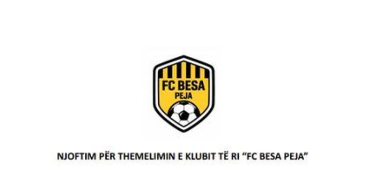 Themelohet klubi "Besa Peja", nga sezoni i ardhshëm nis garimin në futbollin kosovar - Gazeta ...