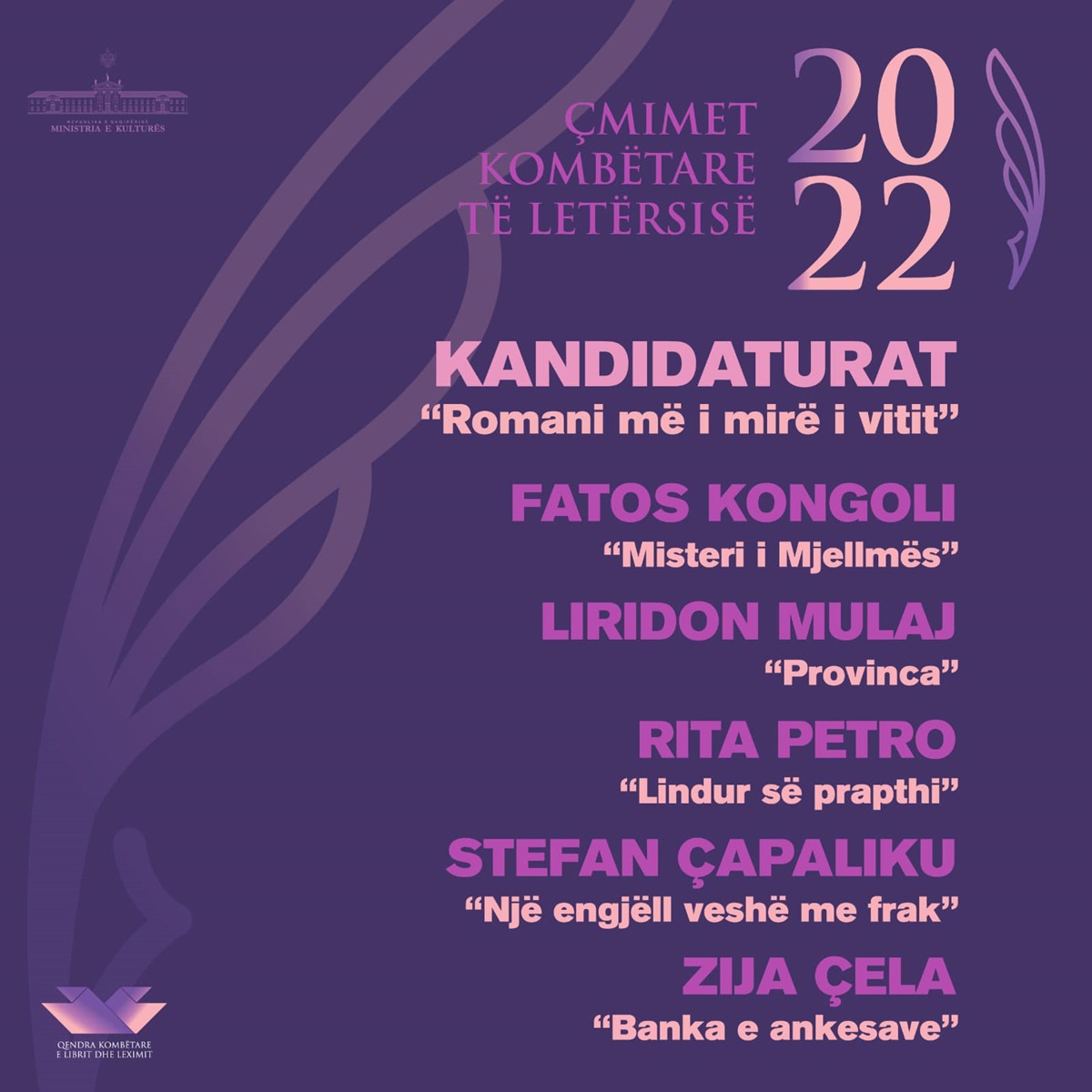 Bisedë me Fituesit e Çmimeve Kombëtare të Letërsisë 2022 (Stefan ...