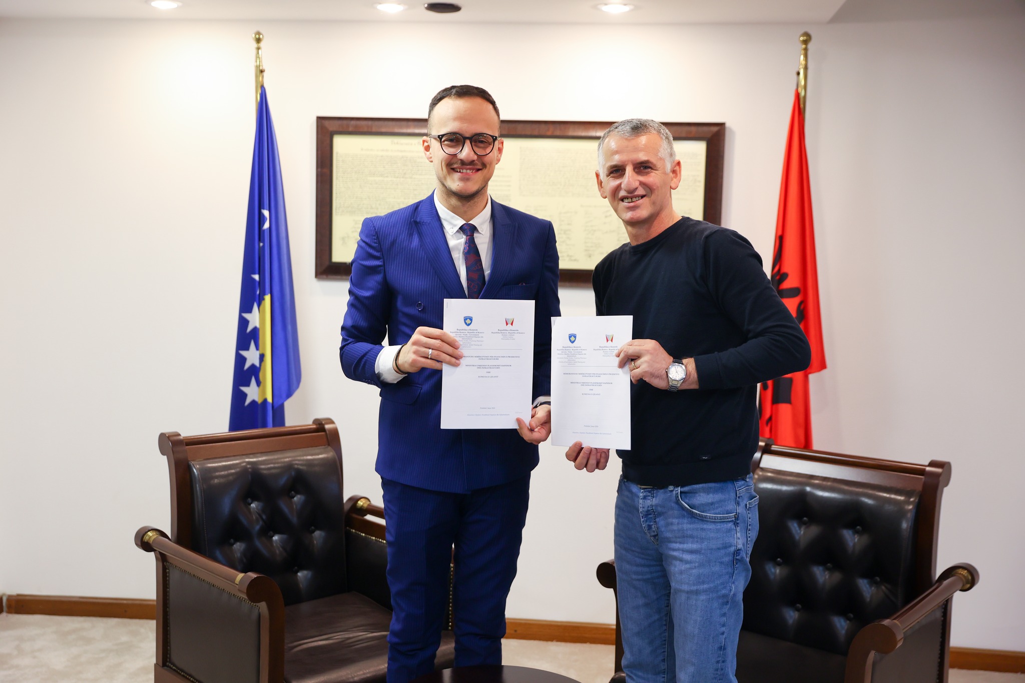 Durmishi dhe Hyseni nënshkruajnë për një projekt 27 milionësh në Gjilan ...