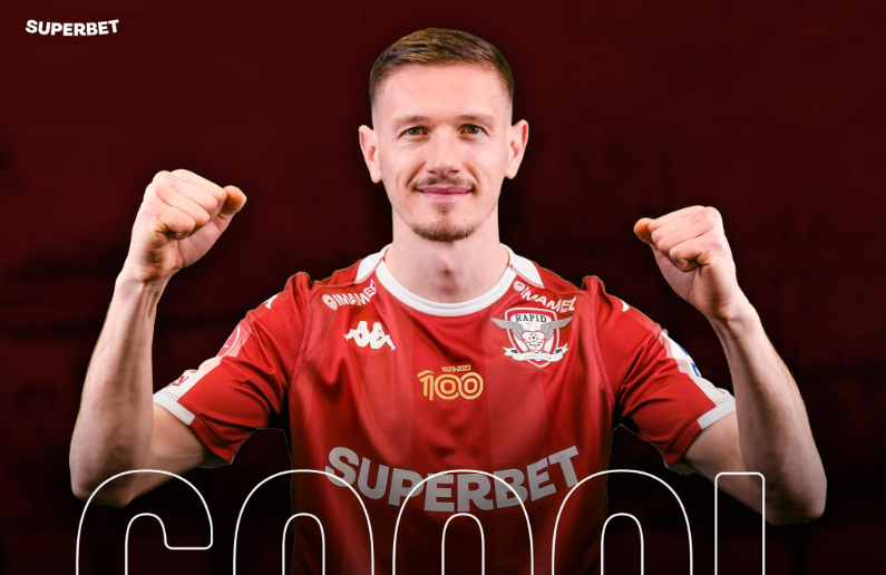 Ermal Krasniqi shënon në debutim me Rapidin, asistues Florent Hasani ...