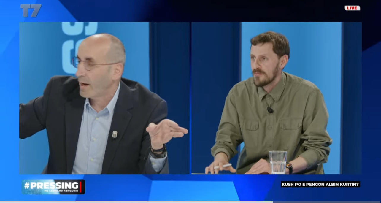 "A je ti ai që e ke sulmu me ngjyrë rektorin bashkë me Rron Gjinovcin ...