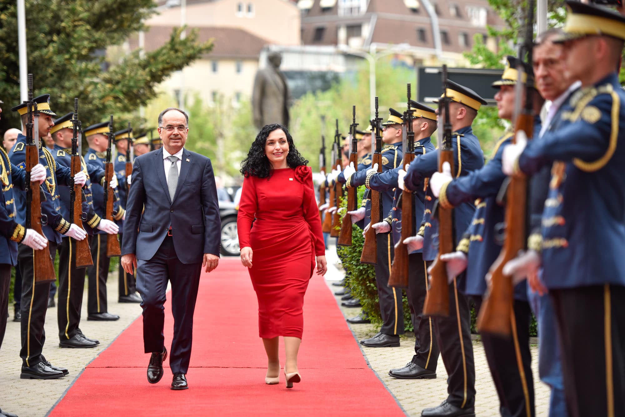 Begaj në Prishtinë, Osmani: E fortë dhe e pathyeshme lidhja Kosovë ...