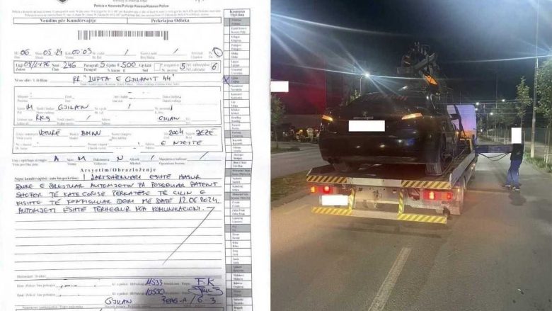 Gjilanasi gjobitet me 500 euro dhe i konfiskohet vetura për shkelje të ... Gjilanasi gjobitet me 500 euro dhe i konfiskohet vetura për shkelje të ...