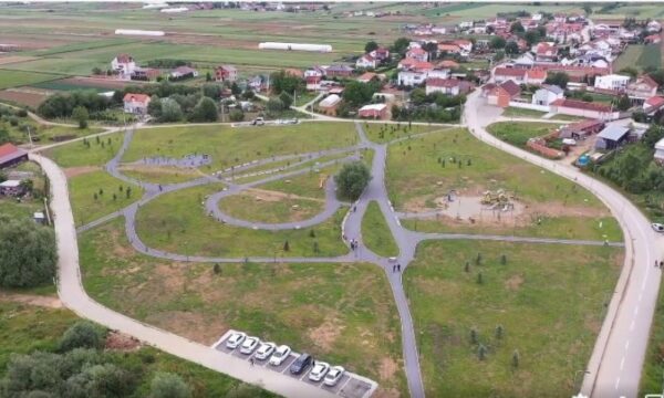 Hapet parku i ri në Drenoc të Prishtinës - Gazeta Express