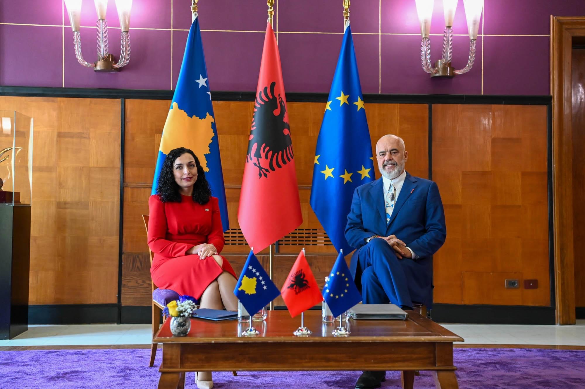 Osmani e publikon agjendën, nesër takon Edi Ramën dhe Tony Blairin ...