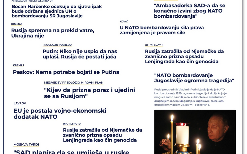 DFC: Që nga fillimi i luftës në Ukrainë, një nga narrativat kryesore të ...