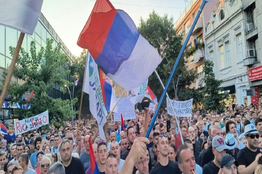 Protesta kundër Vuçiqit, organizatorët: Kundërshtimi i litiumit është ...