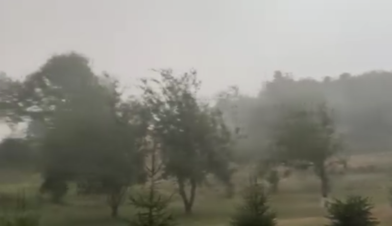 Pamje nga stuhia sot në Podujevë - Gazeta Express