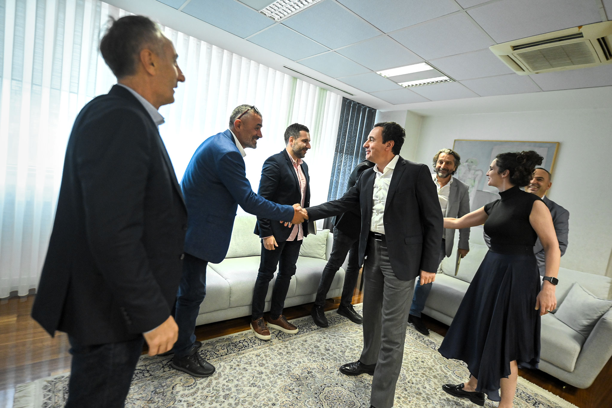 Organizimi i Lojërave Mesdhetare 2030, Kurti takohet me përfaqësues të ...