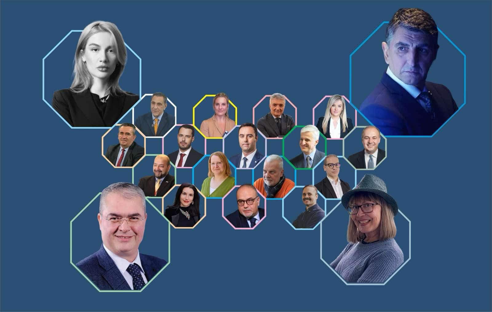 Showmeni Besim Dina - njëri nga moderatorët e konferencës së Institutit ...