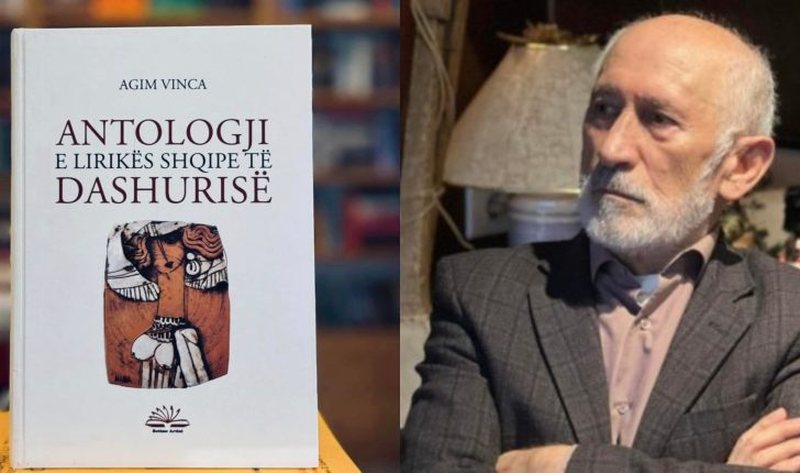 Agim Vinca boton librin e ri “Antologji e lirikës shqipe të dashurisë ...