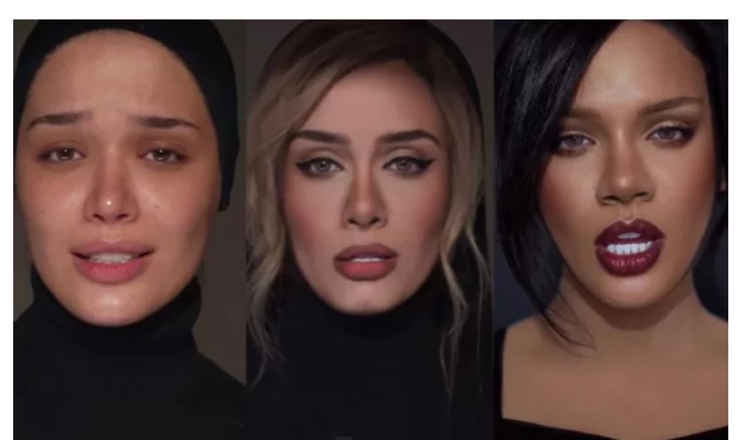 Fuqia e vërtetë e grimit: Blogerja bën transformime të pabesueshme ...