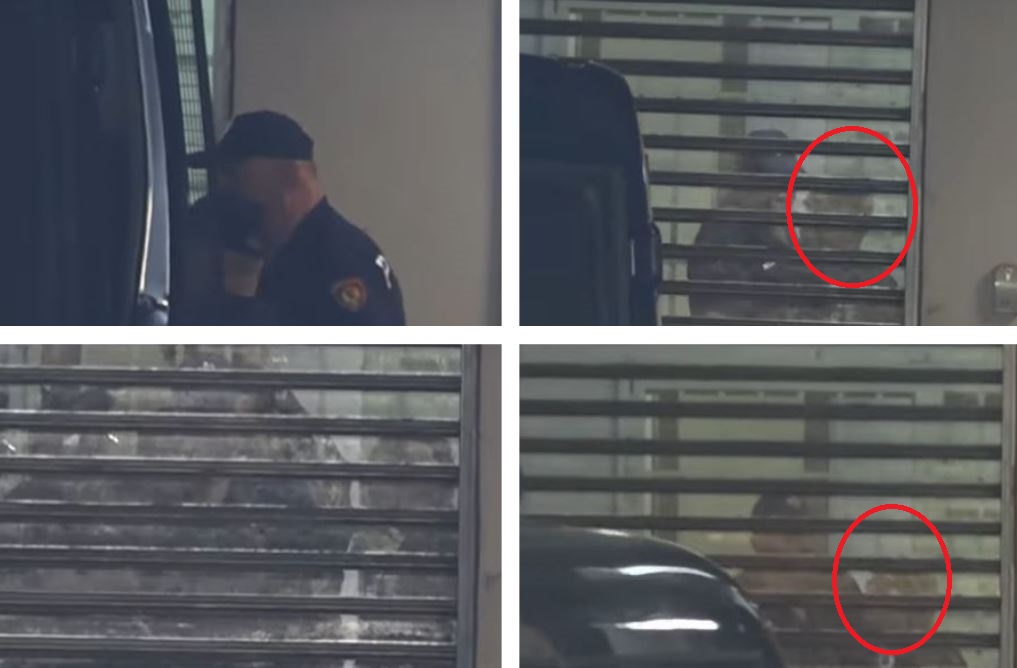 I rrethuar nga forca të shumta policie, Ilir Meta mbërrin në gjykatë ... I rrethuar nga forca të shumta policie, Ilir Meta mbërrin në gjykatë ...