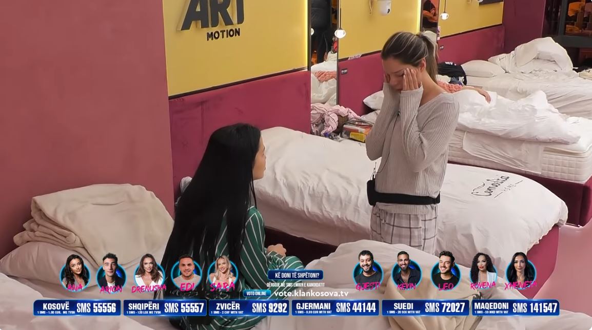 “Shuj, shuj mos e bë të madhe se janë kamerat”, Lela e flet me Xhenetën ...