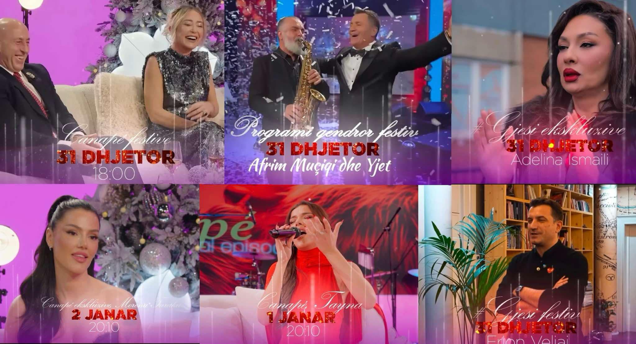 Maratonë festive në T7 për disa ditë, super personazhe e muzikë e mirë - Gazeta Express