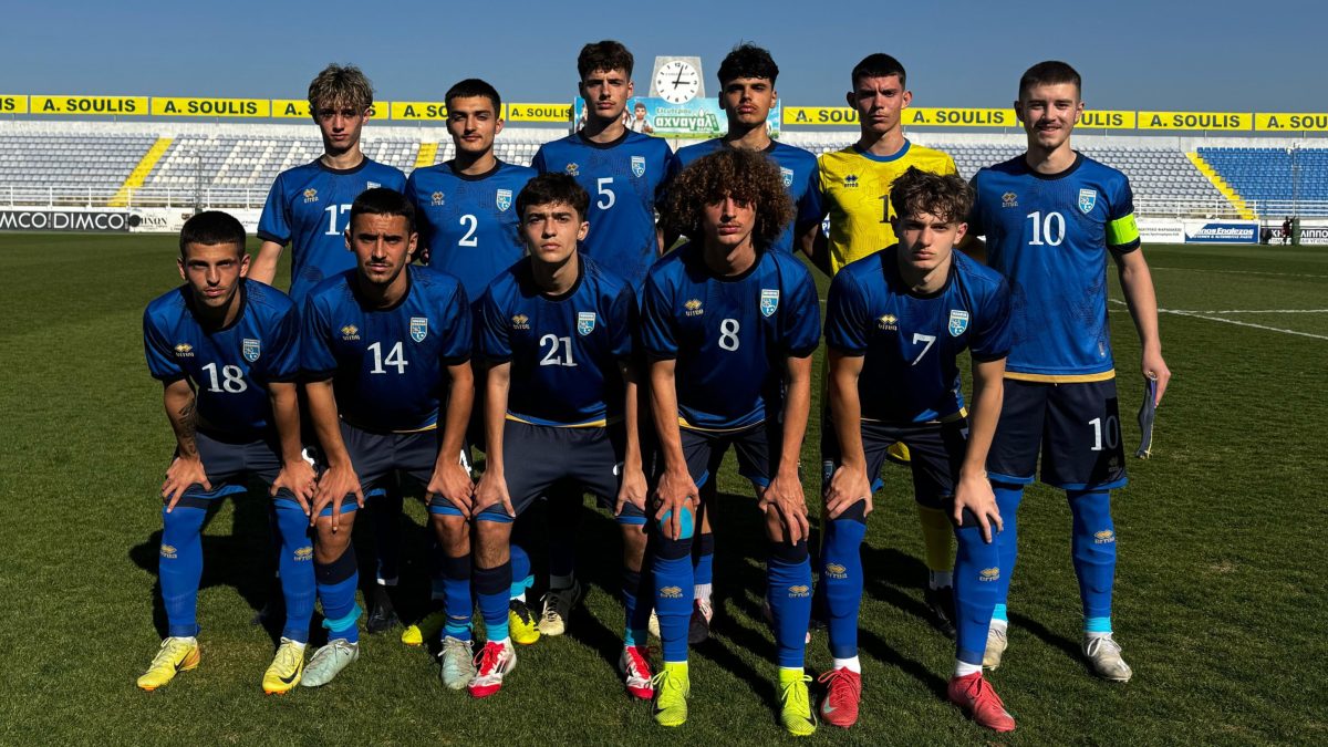 U17/ Kosova e mbyll me barazim e me 9 lojtarë përballjen me Qipron ...