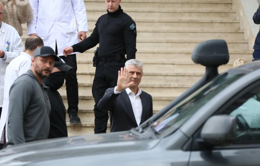 Nasim Haradinaj lë të kuptohet se Hashim Thaçi ndodhet sot në Kosovë ...