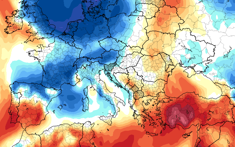 Vjeshtë në fundjavë, java me rrebeshe shiu - rrufe dhe intervale me ...