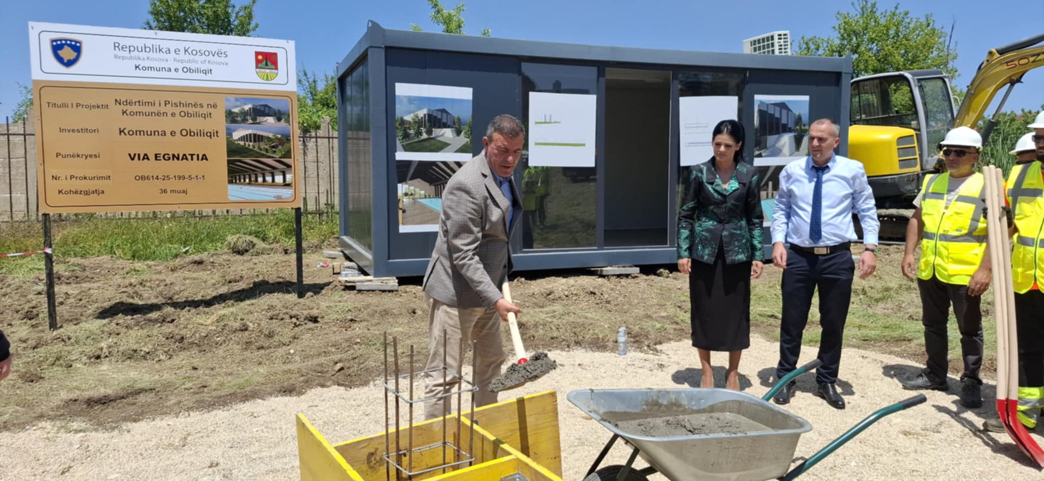 The Head of the Municipality of Obiliq, Xhafer Gashi, said through ...