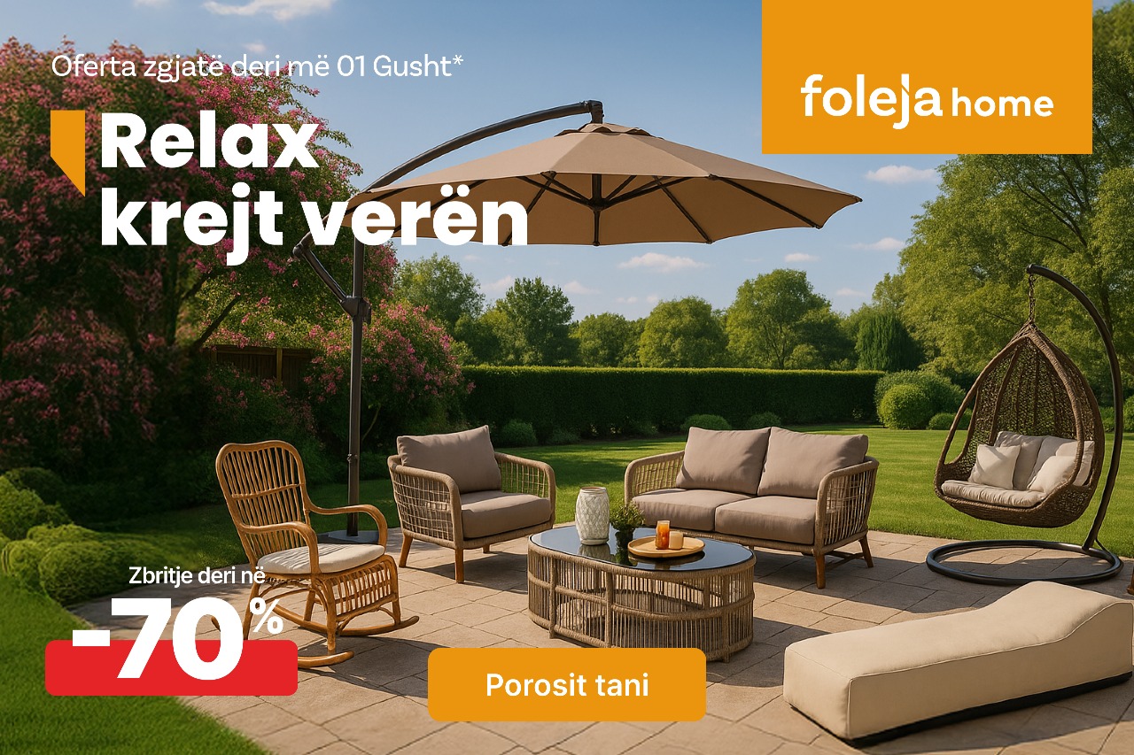 Relaksohu krejt verën me zbritje deri në -70% nga foleja home! - Gazeta Express