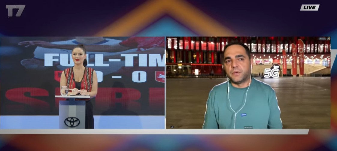 Redaktori i sportit në “T7” e “Express” nga Tirana: Dita nisi me festë me aromë fitoreje, tash ...