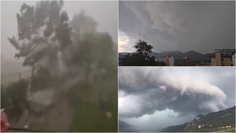 Stuhi të fuqishme godasin Slloveninë, mijëra banorë pa energji ...