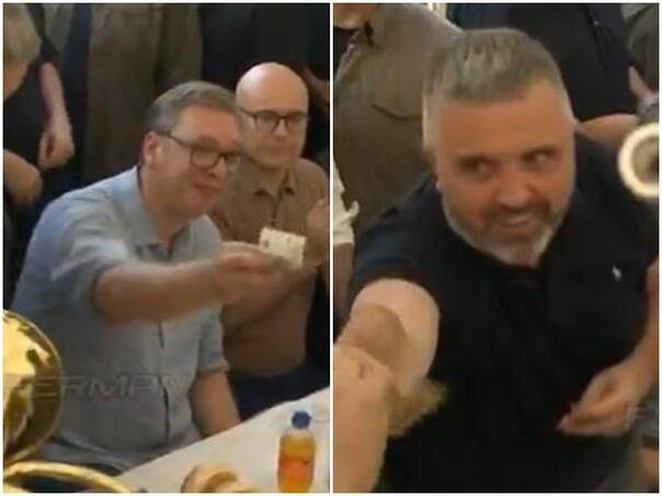 Vuçiq i qerasi me para muzikantët që kënduan një këngë çetnike - Gazeta ...